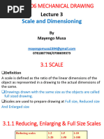 Unit 2 Topic 1 Scaling | PDF | Design | Drawing