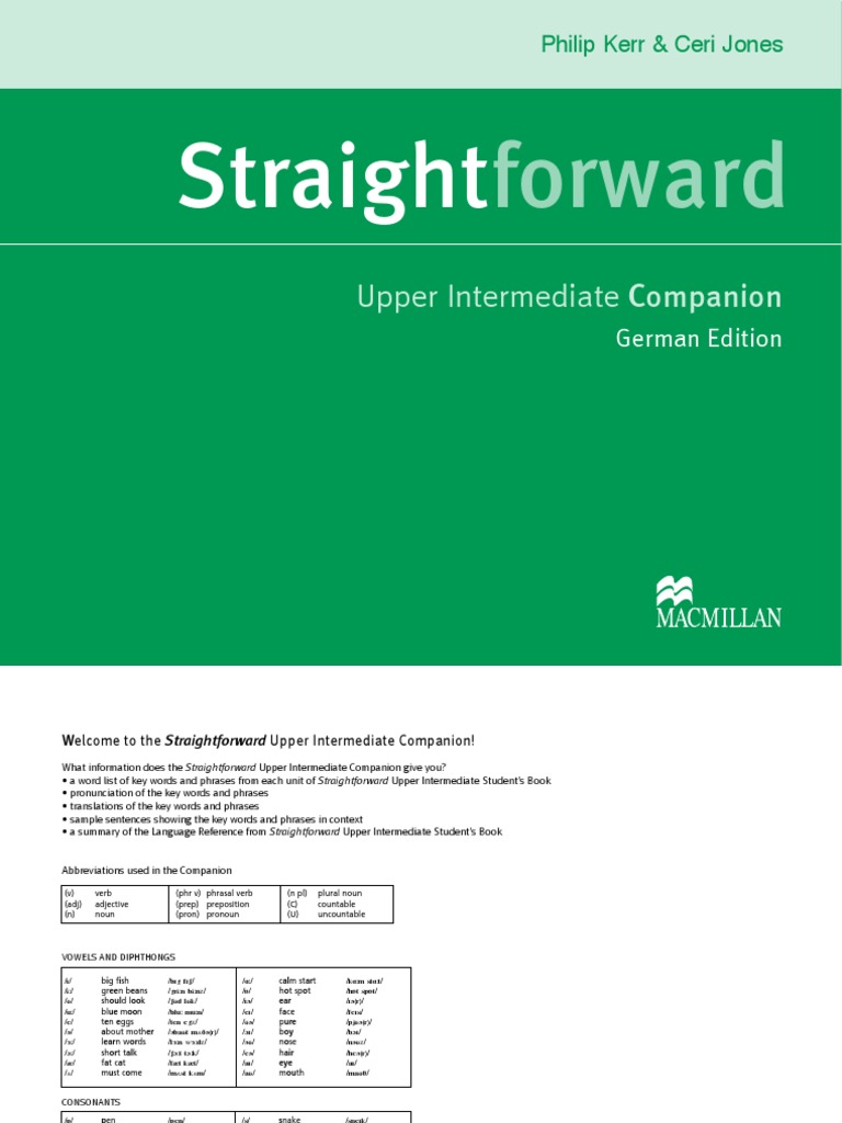 Upper Intermediate Companion Overview | PDF | Anxiety | Punk Rock