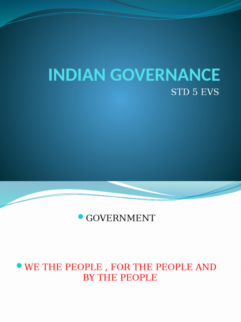 Indian Governance | PDF | Political Science | Justice