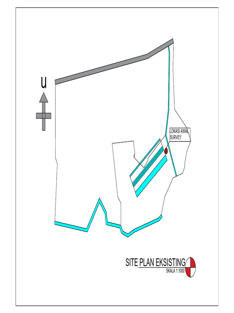 Site Plan Eksisting | PDF