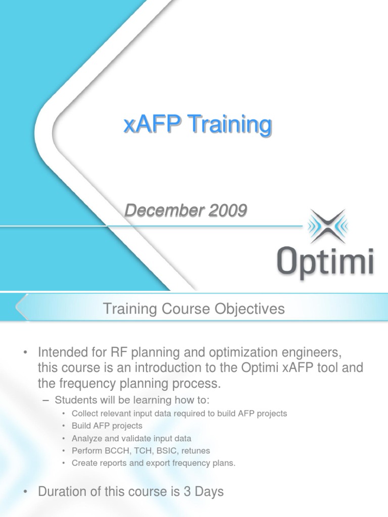 X-AFP Training Dec09 | PDF | Quality Of Service | Databases