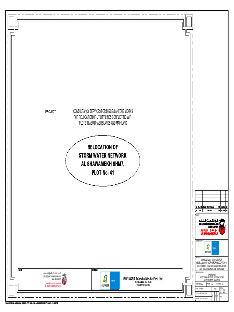 Drawings From Site Instruction No.04 | PDF