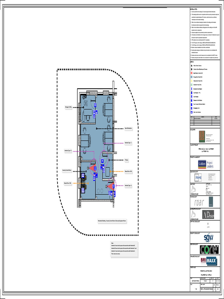 Security Control Room Design Plan | PDF