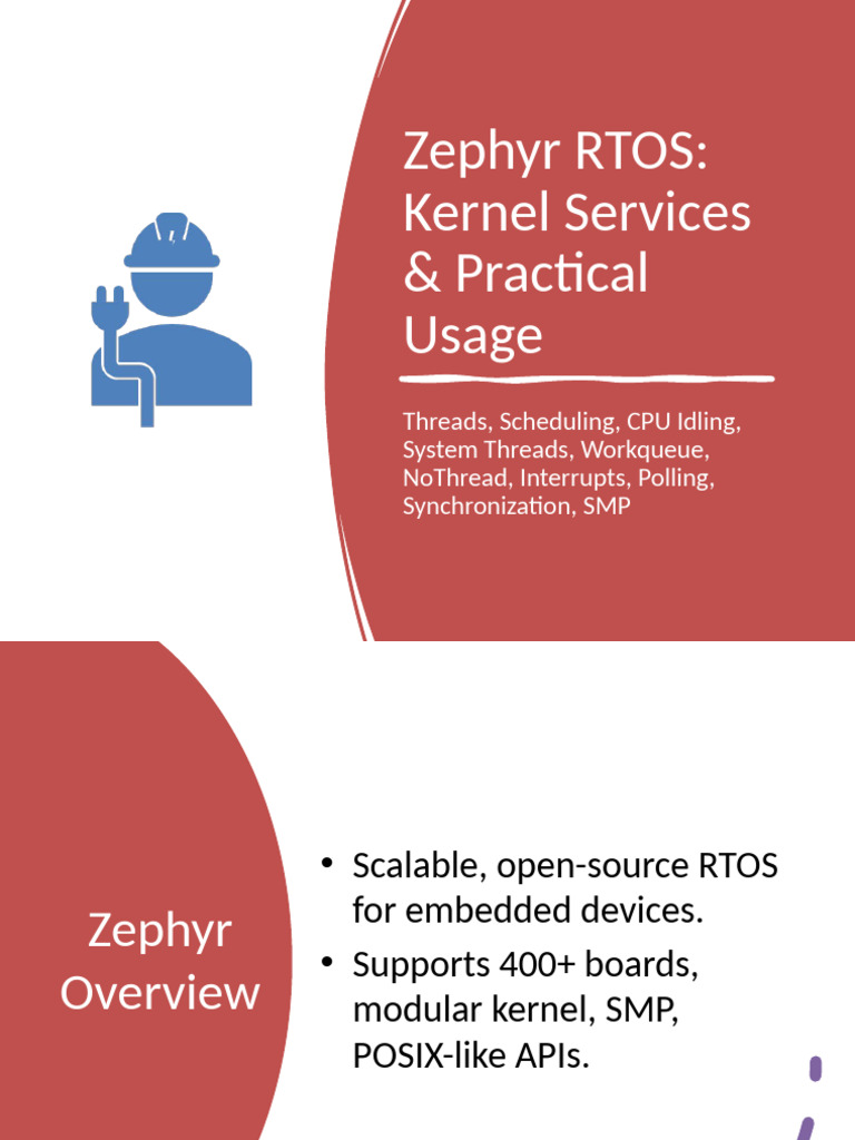 Zephyr RTOS Kernel Services Overview | PDF | Scheduling (Computing ...