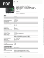 ComPacT NSX Circuit Breaker Specs | PDF | Alternating Current ...