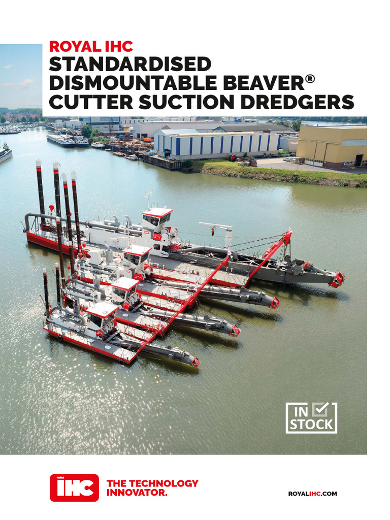 IHC Beaver® Cutter Suction Dredgers | PDF | Dredging | Sand
