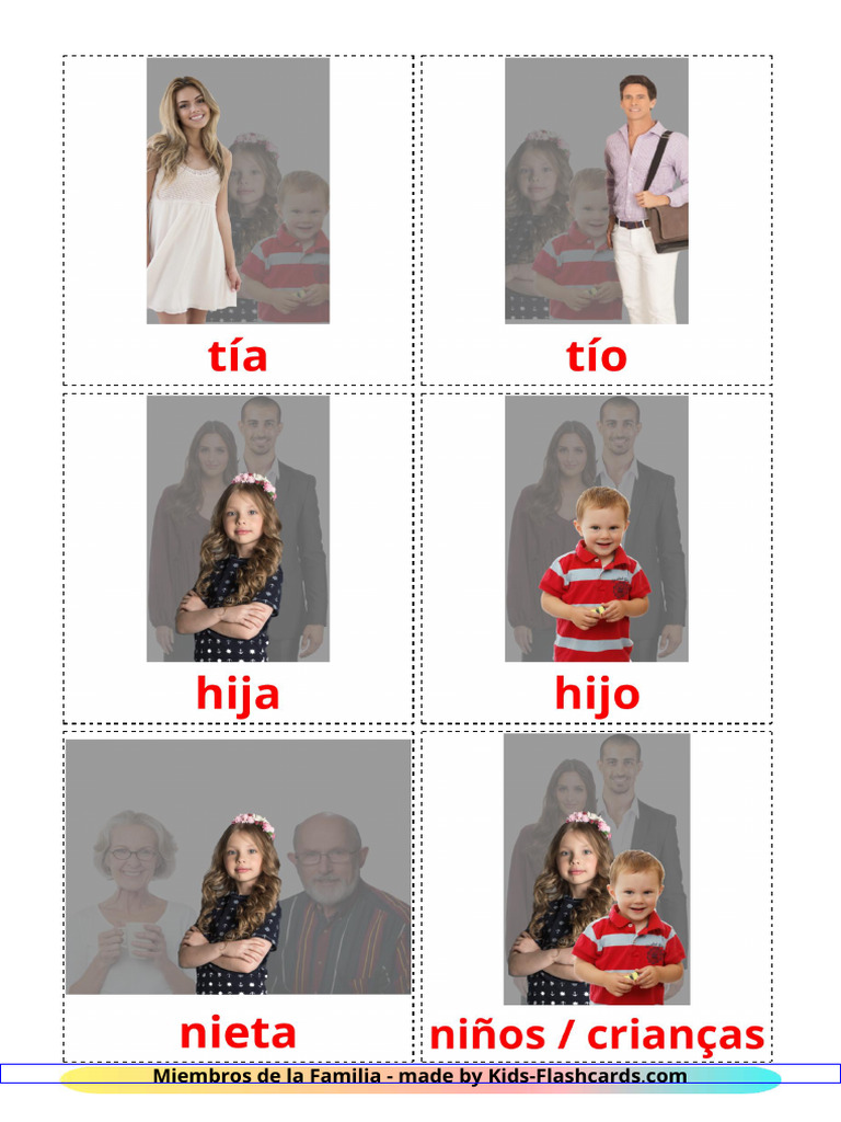 Miembros de La Familia 6 A4 | PDF