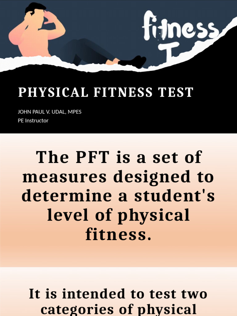 Student Physical Fitness Testing Guide | PDF | Physical Fitness