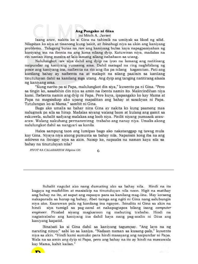 Ang Pangako Ni Mitch | PDF