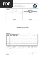 H&S File 06 Incident Report Form OHS Annexure 1 | PDF | Law