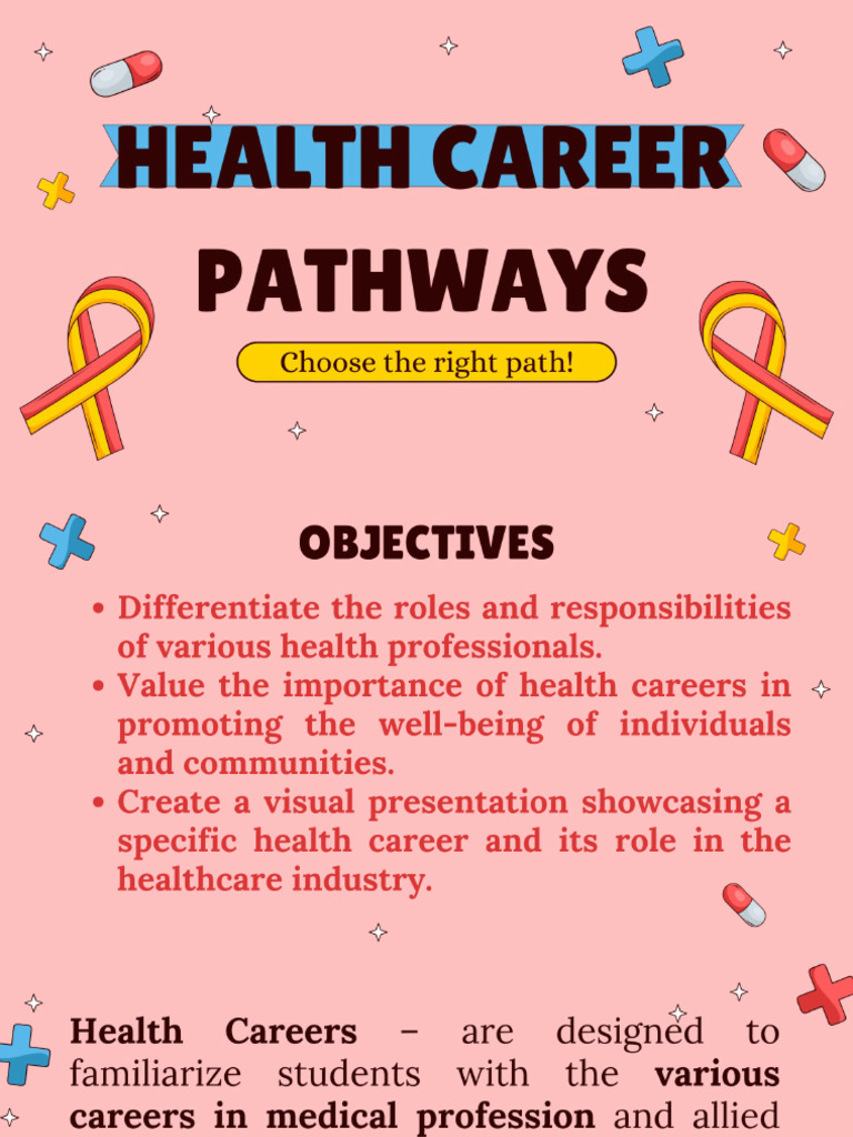 Health Career Pathways | PDF