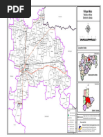 Village Map: Taluka: Dhule District: Dhule | PDF | Remote Sensing | Imaging