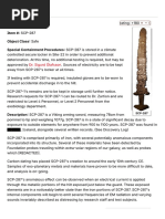 SCP-8980: Anomalous Digital Interference | PDF | Experiment | Information