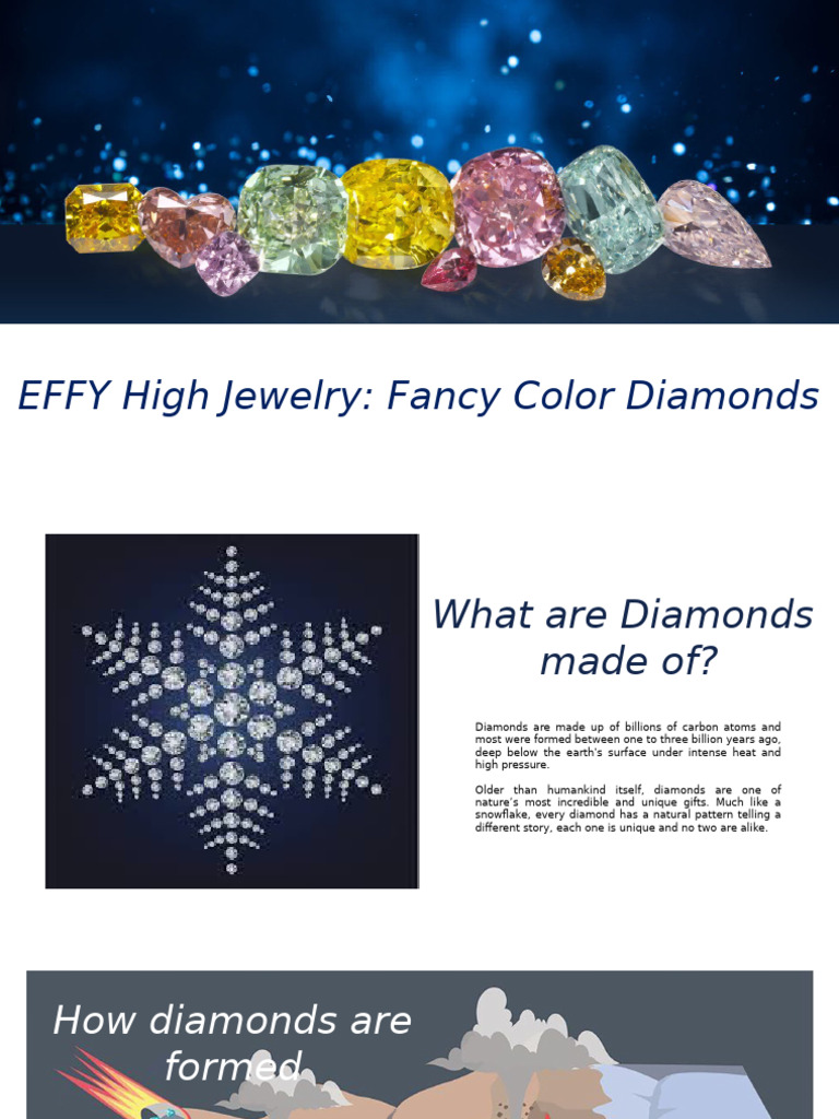 Fancy Color Diamonds Explained | PDF | Diamond | Gemstone