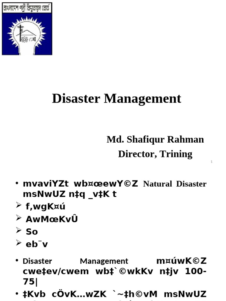Disaster Management... | PDF | Civil Defense | Emergency Management