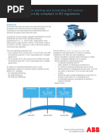 ABB IE3 Efficiency Motor Catalogue | PDF | Electric Motor | Bearing ...