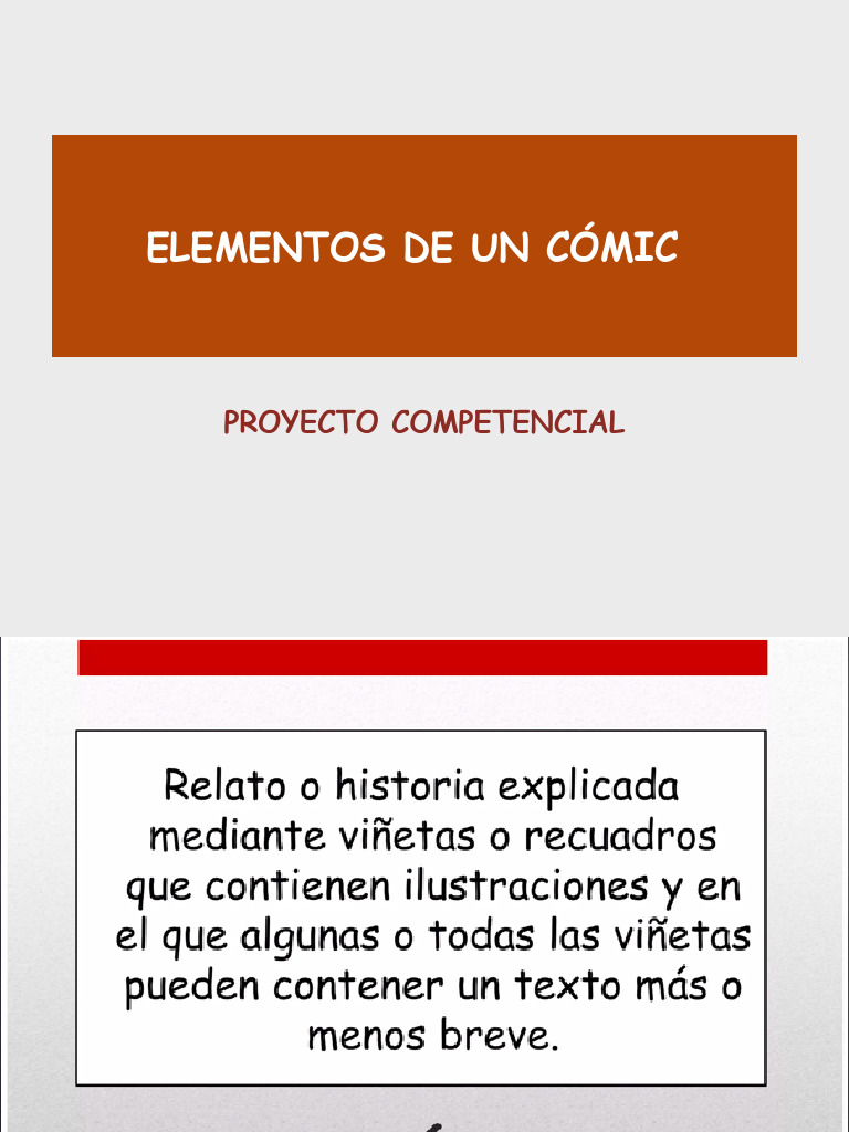 Elementos y Tipos de Viñetas en Cómics | PDF | Cómics
