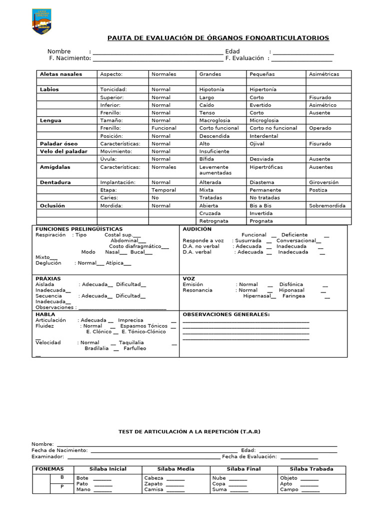 Ofas y Tar | PDF