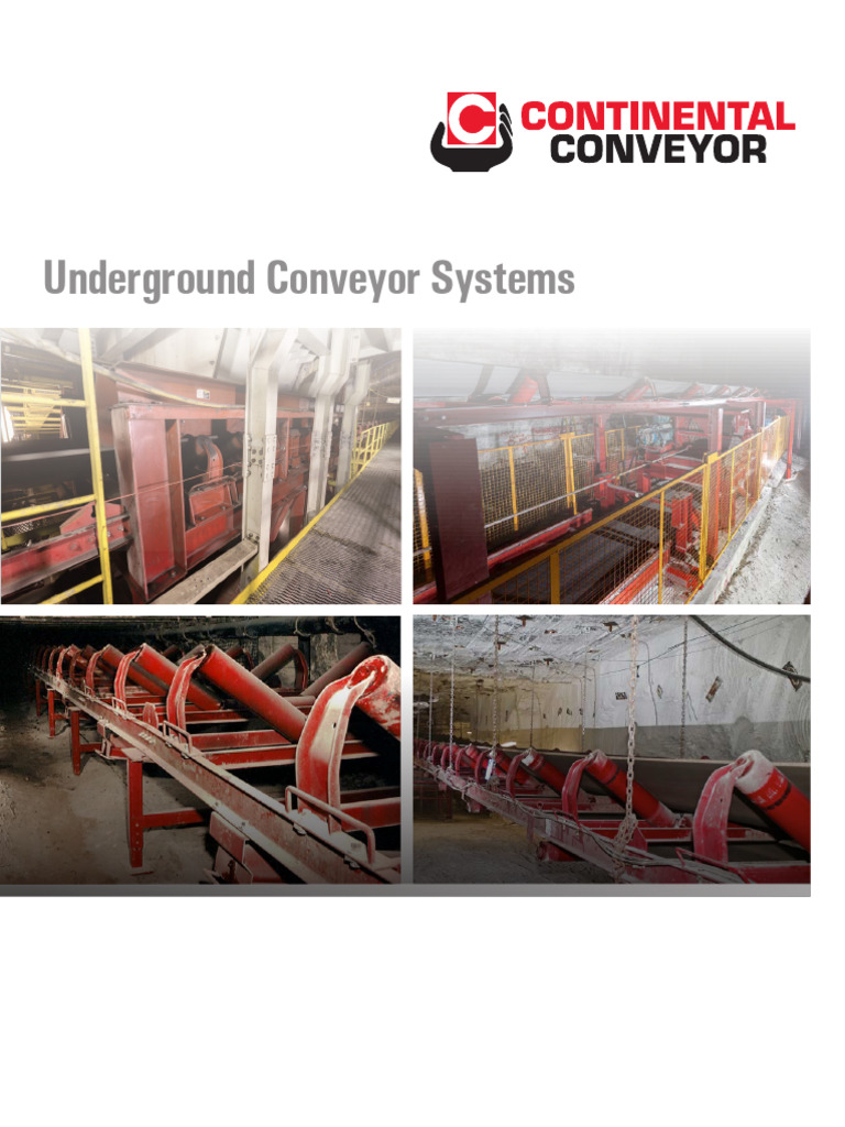 Advanced Underground Conveyor Solutions | PDF | Bearing (Mechanical ...