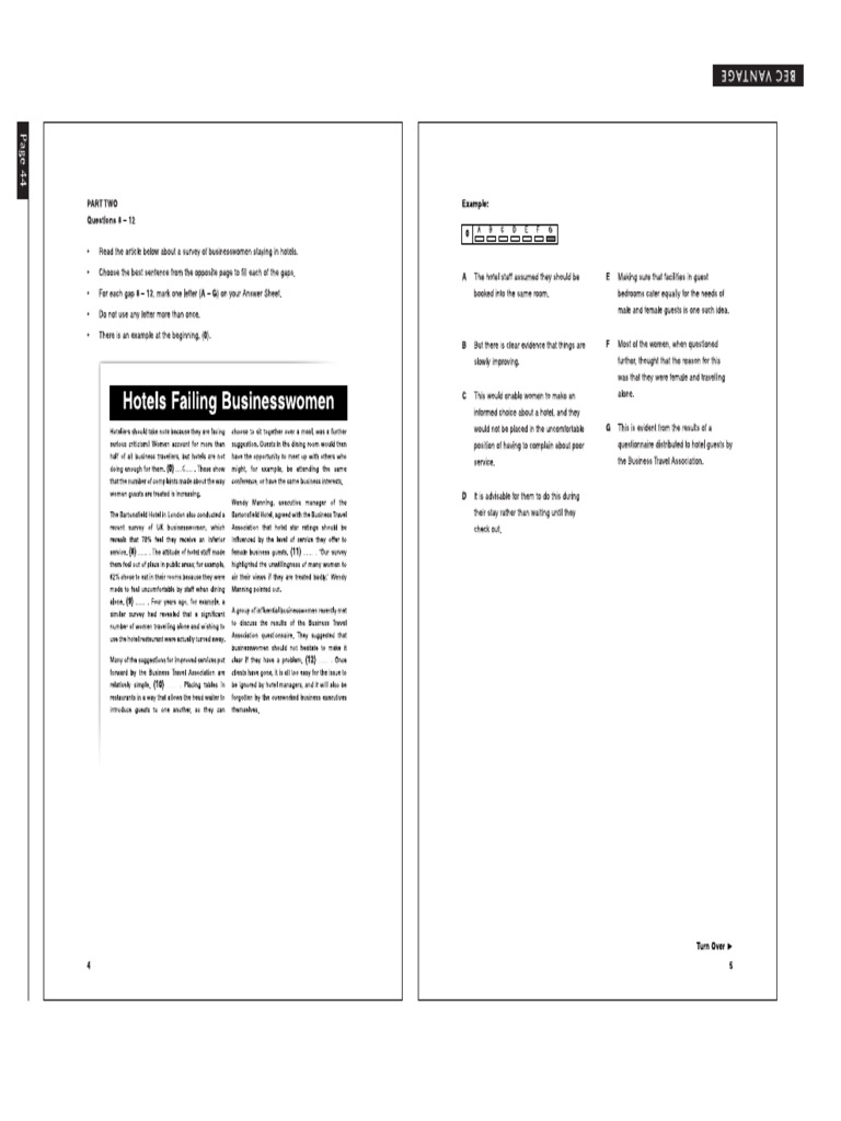 Bec Vintage Test 1 Part 2 | PDF