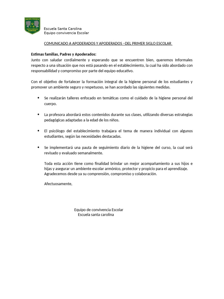 Fortalecer La Higene Personal | PDF