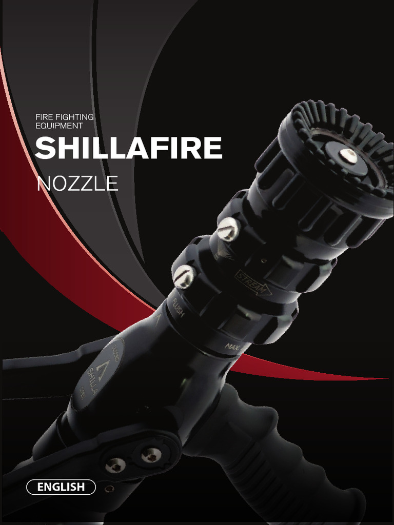 Shilla Fire Nozzle Types Overview | PDF | Valve | Flow Measurement