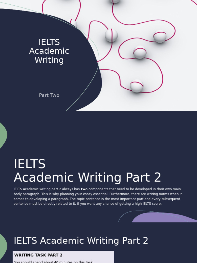 Ielts Academic Writing: Part Two | PDF | Teachers | Obesity