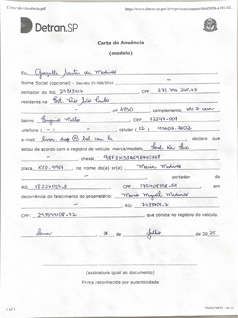 Carta | PDF