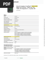 ComPacT NSX Circuit Breaker Specs | PDF | Alternating Current ...