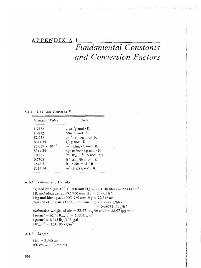 Appendix Geankoplis | PDF