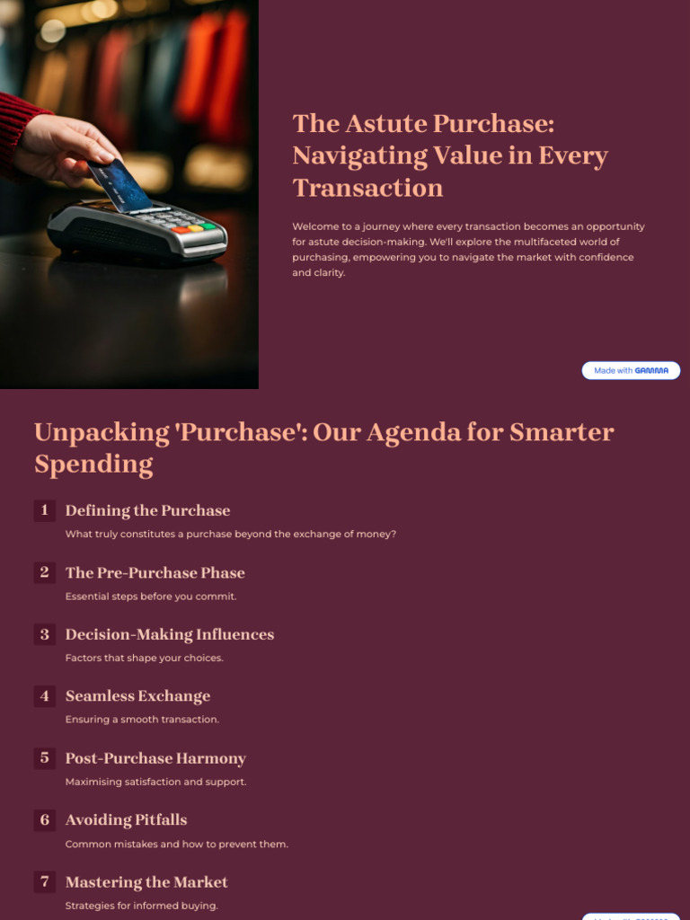 Smart Purchasing: Strategies for Value | PDF | Procurement | Prices