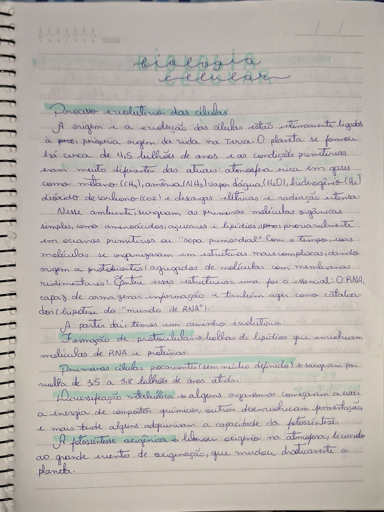 Biolog I A Celular | PDF