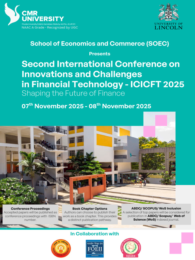 International Conference CMR University 2025-1 | PDF | Financial ...