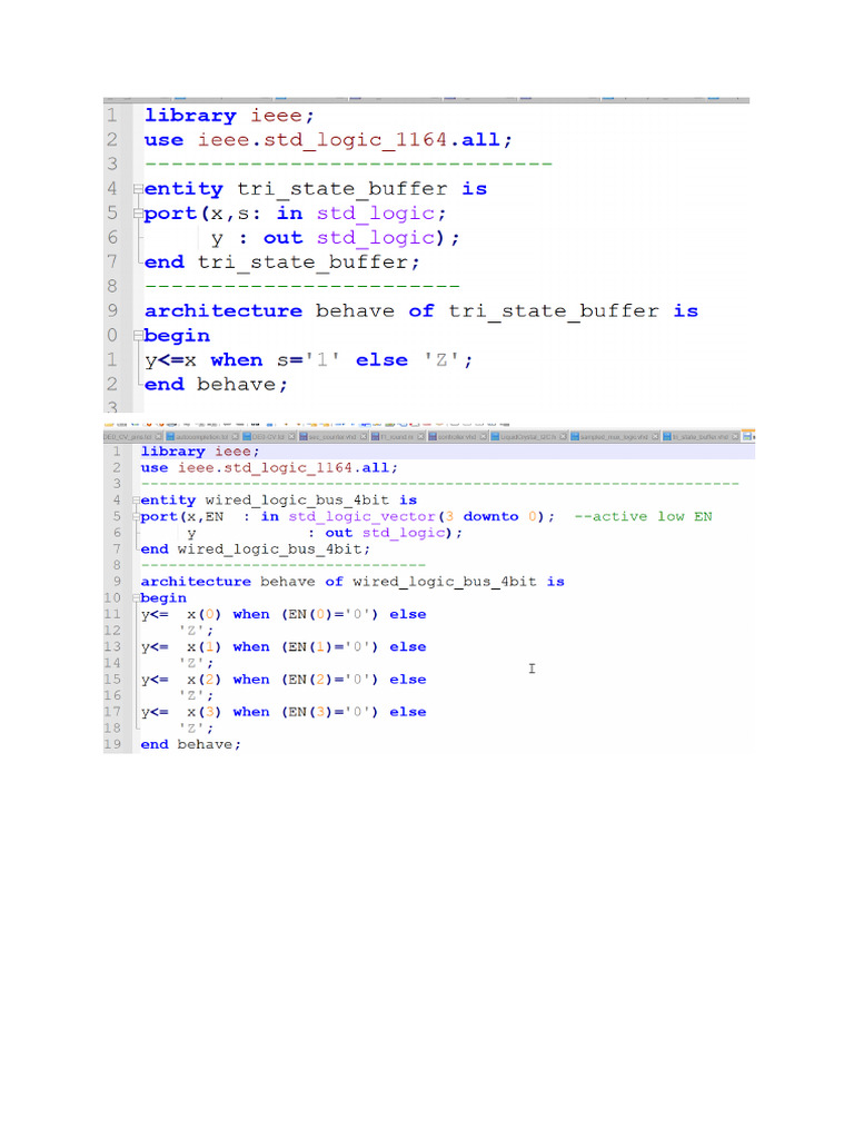 Wired Logic Tri State Buffer | PDF