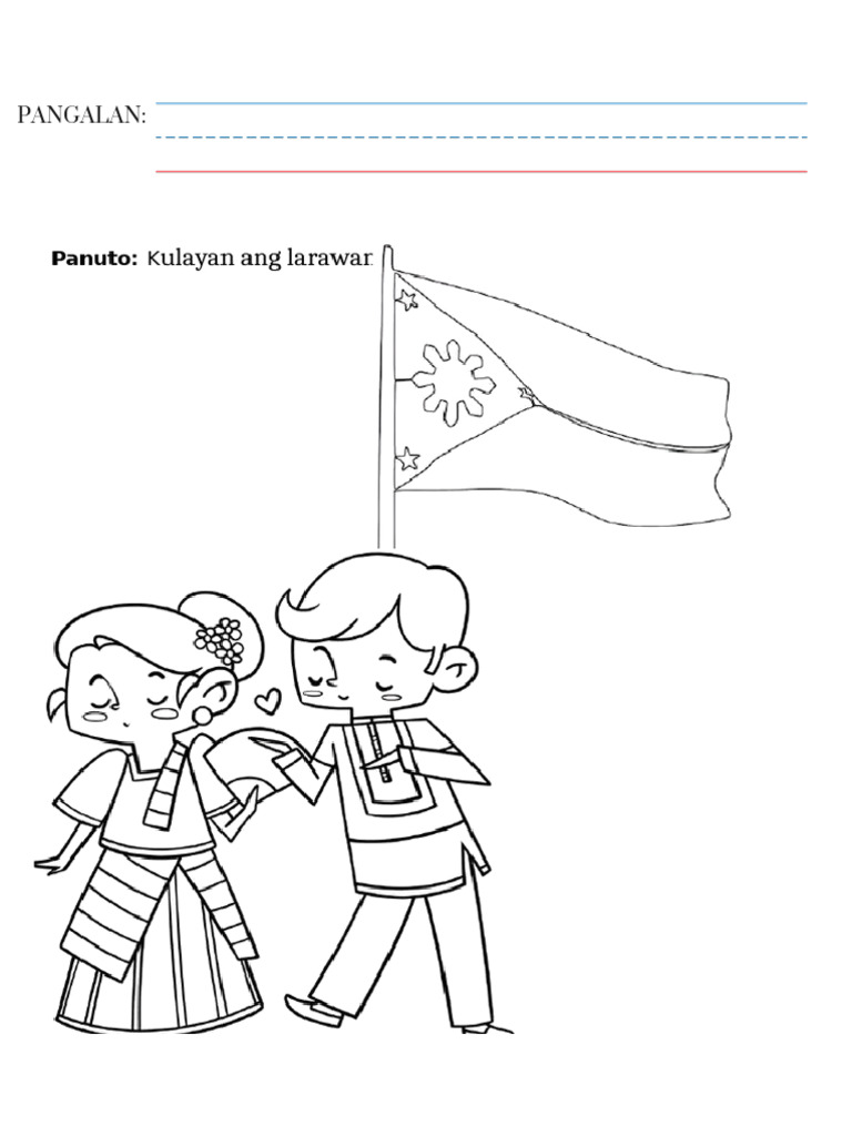 Grade 3 Barong Tagalog at Baro't Saya Color | PDF