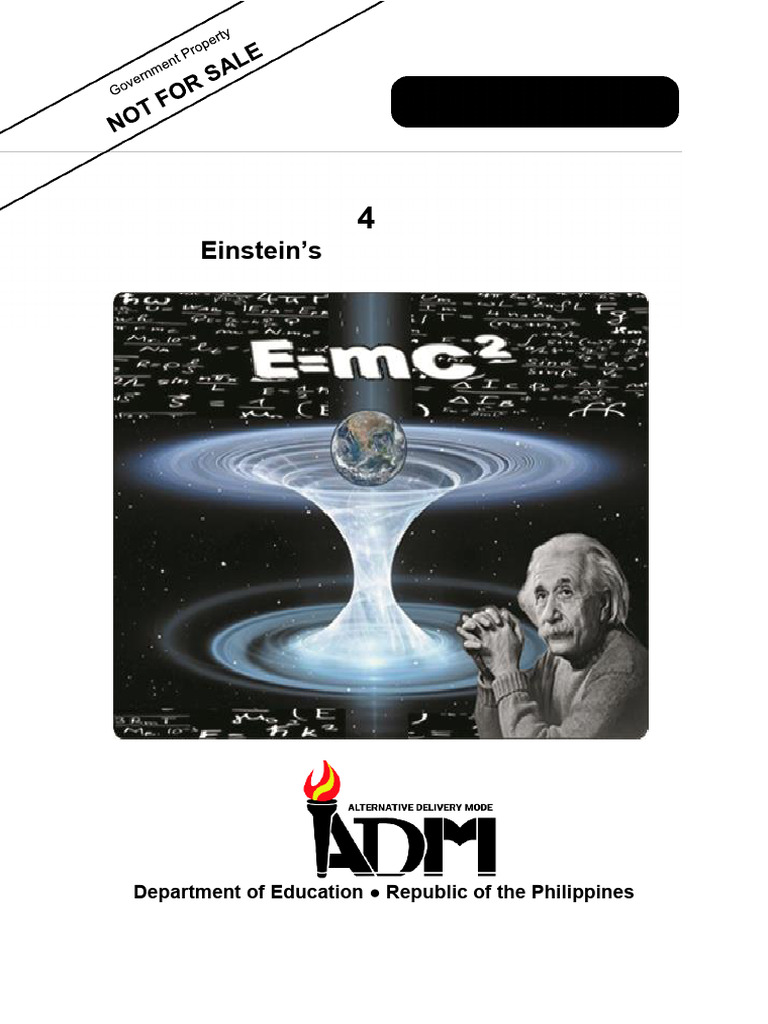 PhysicalSci12 Q2 Mod 8 Einsteins Theory of Relativity v2 EDEITED | PDF ...