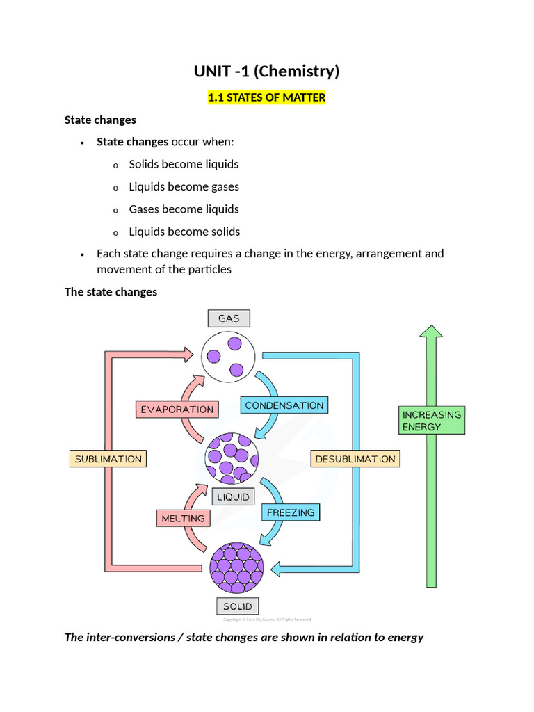 Understanding States of Matter Changes | PDF | Liquids | Gases