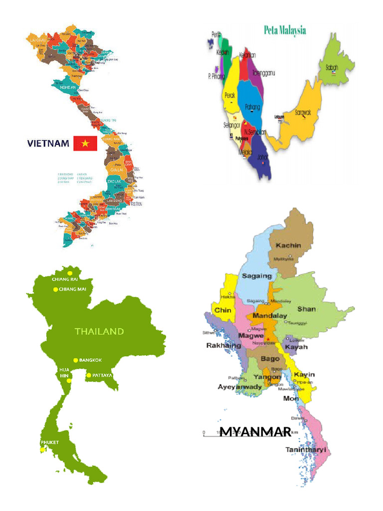 Peta Asean | PDF