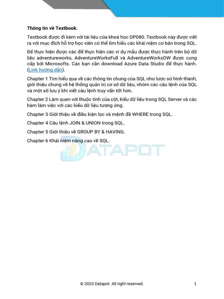 DP080 Textbook - Full | PDF