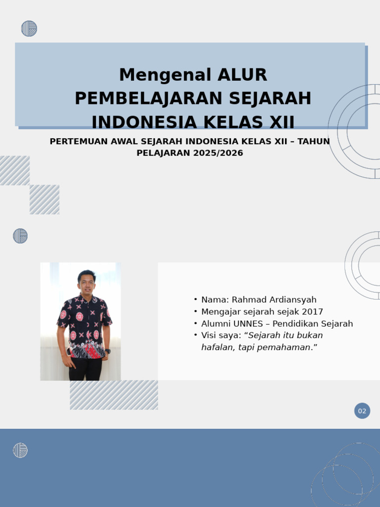 Mengenal Alur Pembelajaran Sejarah Indonesia Kelas XII | PDF