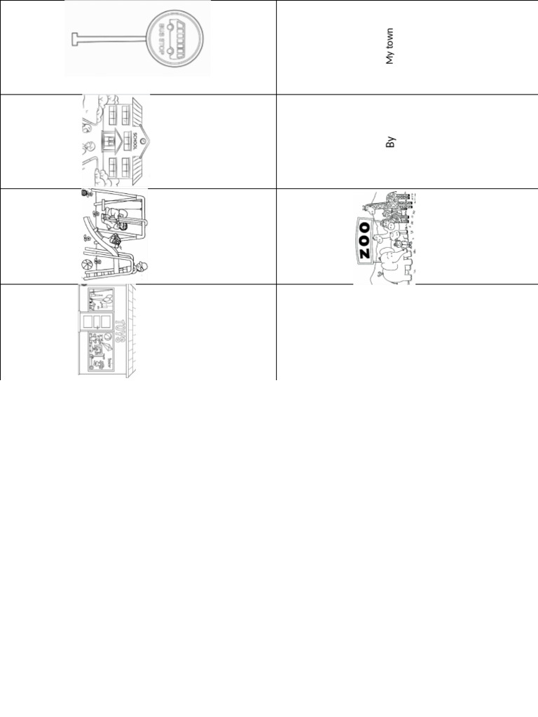 My Town Book | PDF