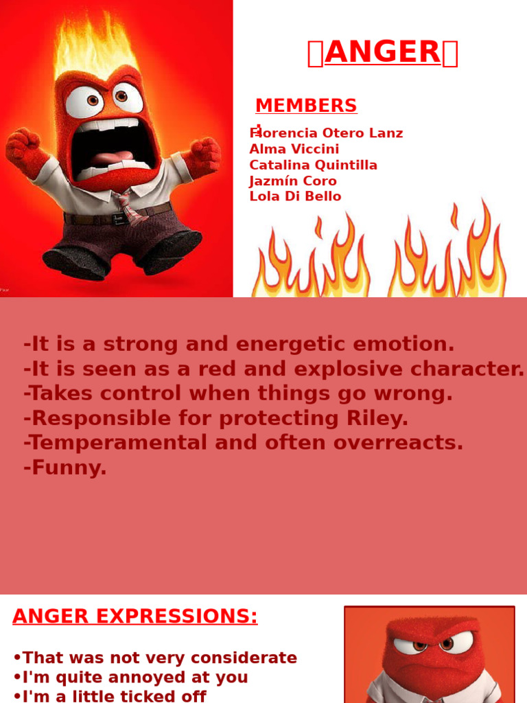 Understanding Anger Expressions | PDF