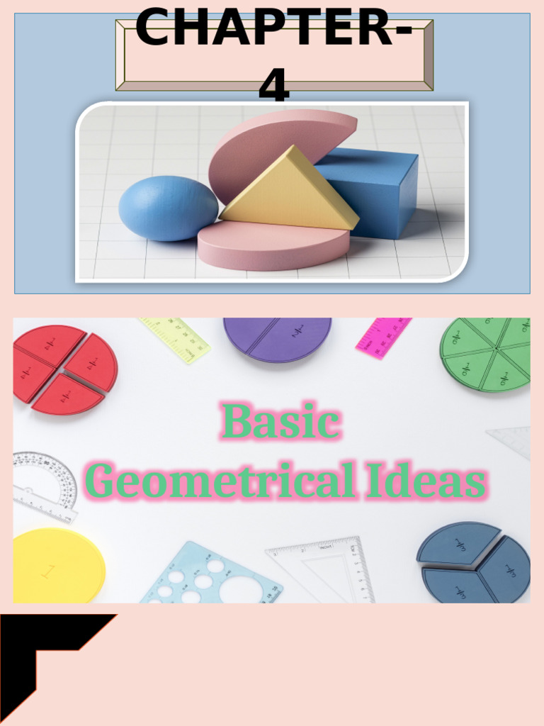Chapter 04 Basic Geometrical Shapes Pdf Triangle Line Geometry