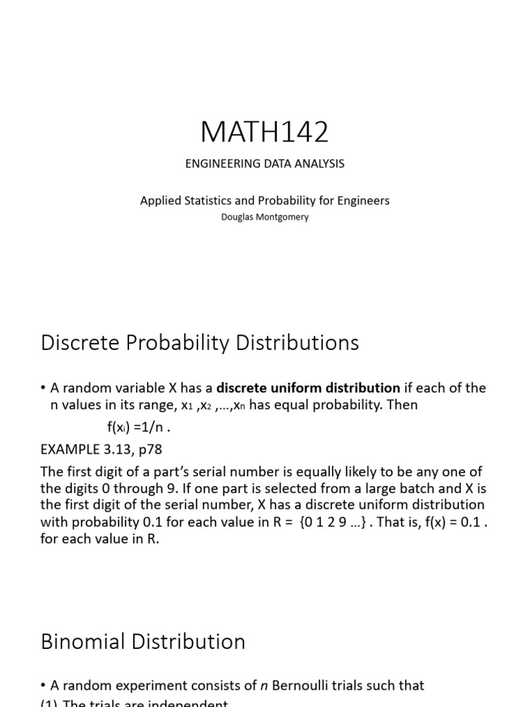 Discrete Probability Distribution | PDF | Probability Distribution ...