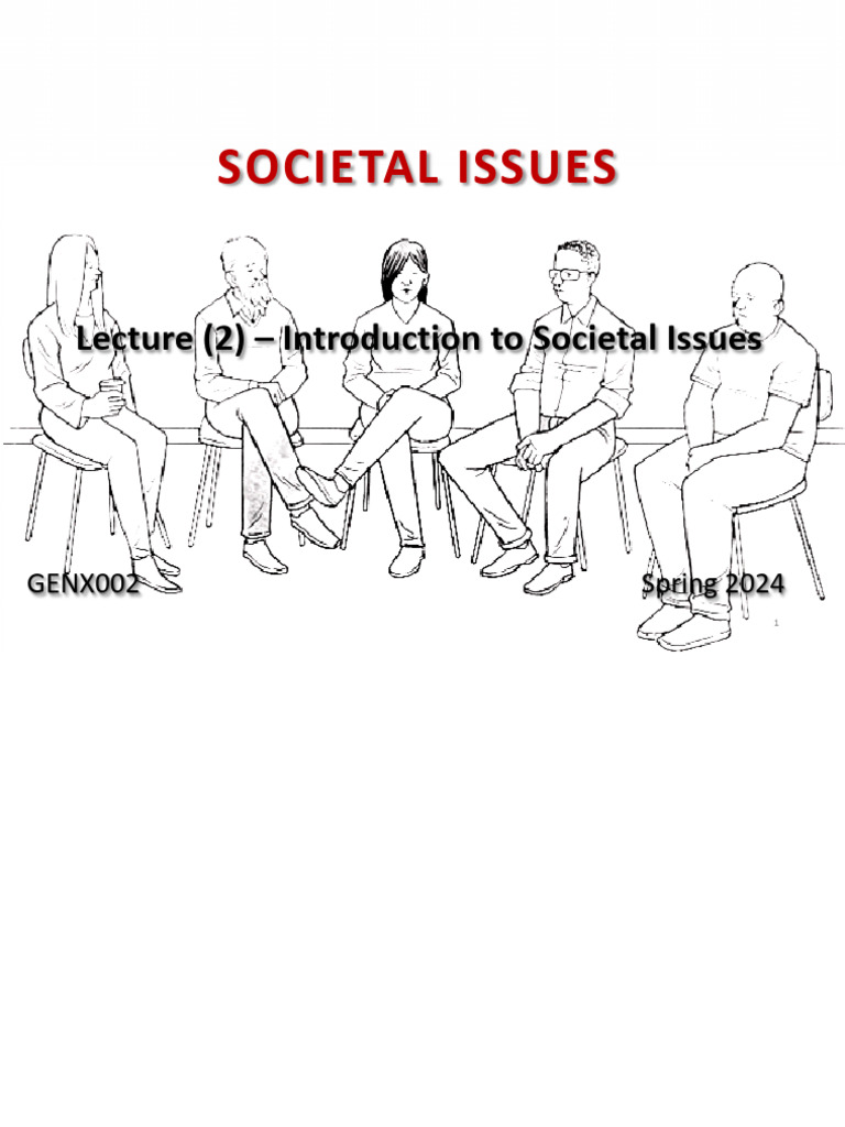 Understanding Societal Issues and Types | PDF | Society | Information