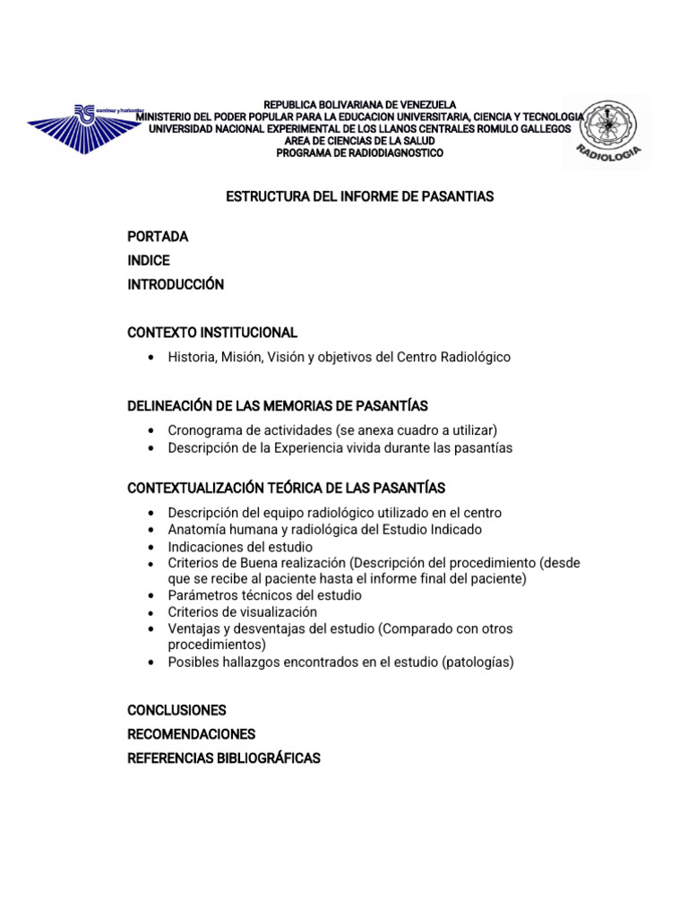 Informe de Pasantias - 070737 | PDF