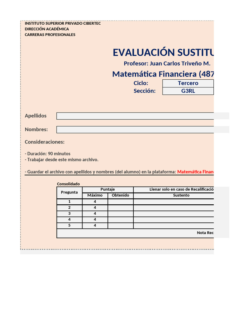 4872 - Matematica Financiera - G3RL - Es - Triveño Muñoz Juan | PDF ...