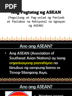 Ang 17 Sustainable Development Goals NG United Nations at Ang ASEAN | PDF