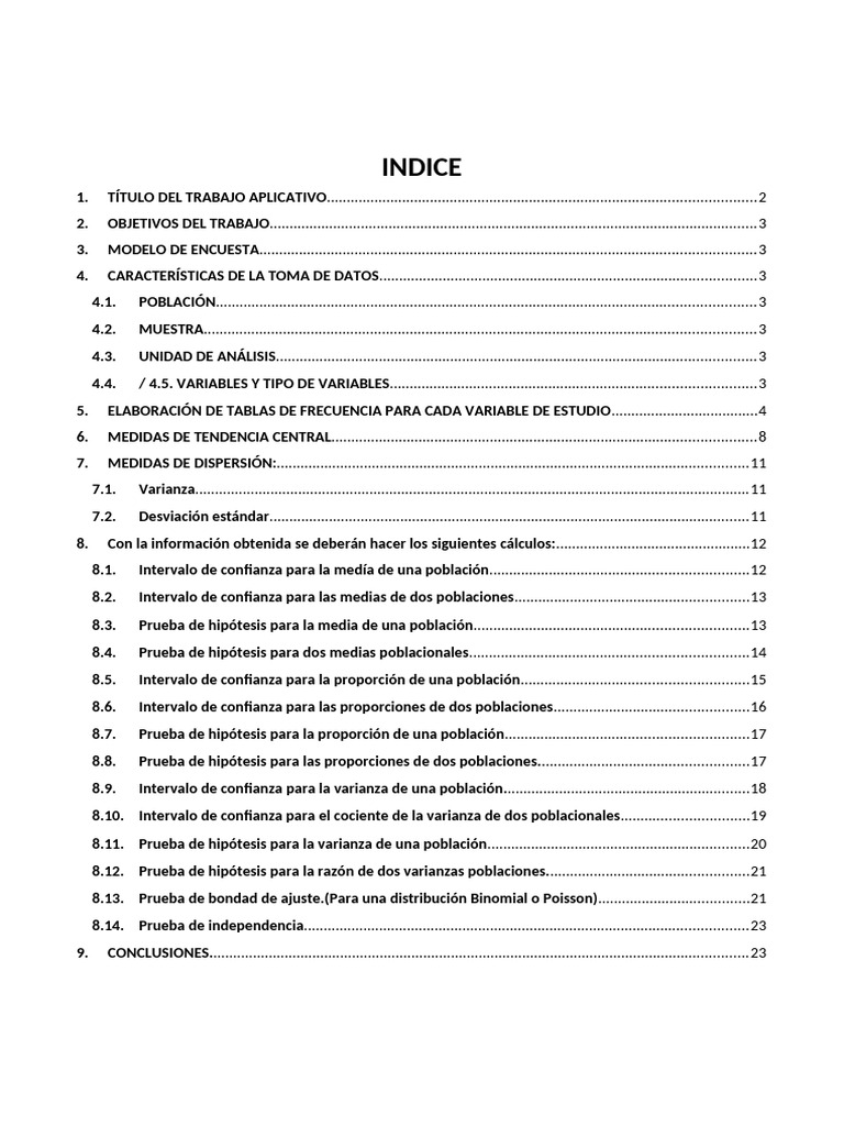 Modelo | PDF | Intervalo de confianza | Enseñanza de matemática