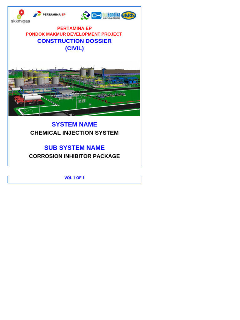 01 - Cover Chemical Injection System (Corrosion Inhibitor Package) | PDF